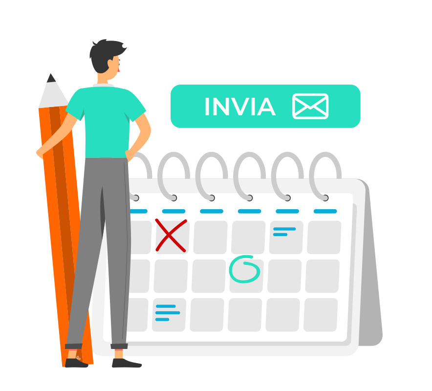 Pianifica l'invio - OpenDEM